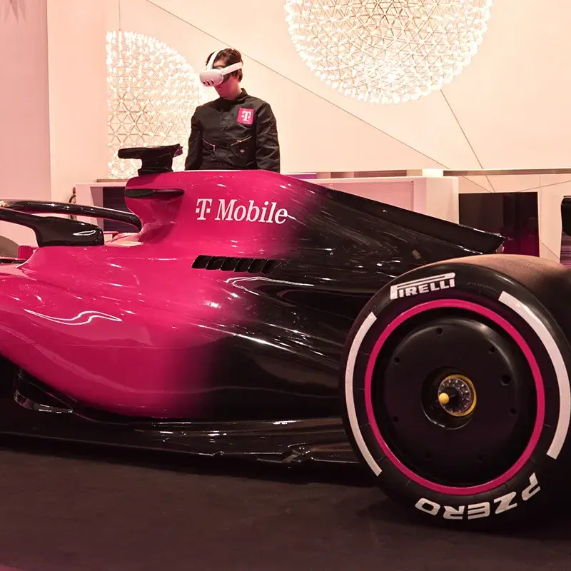 T-Mobile: Las Vegas Grand Prix AR Garage Retail Activation | NRG
